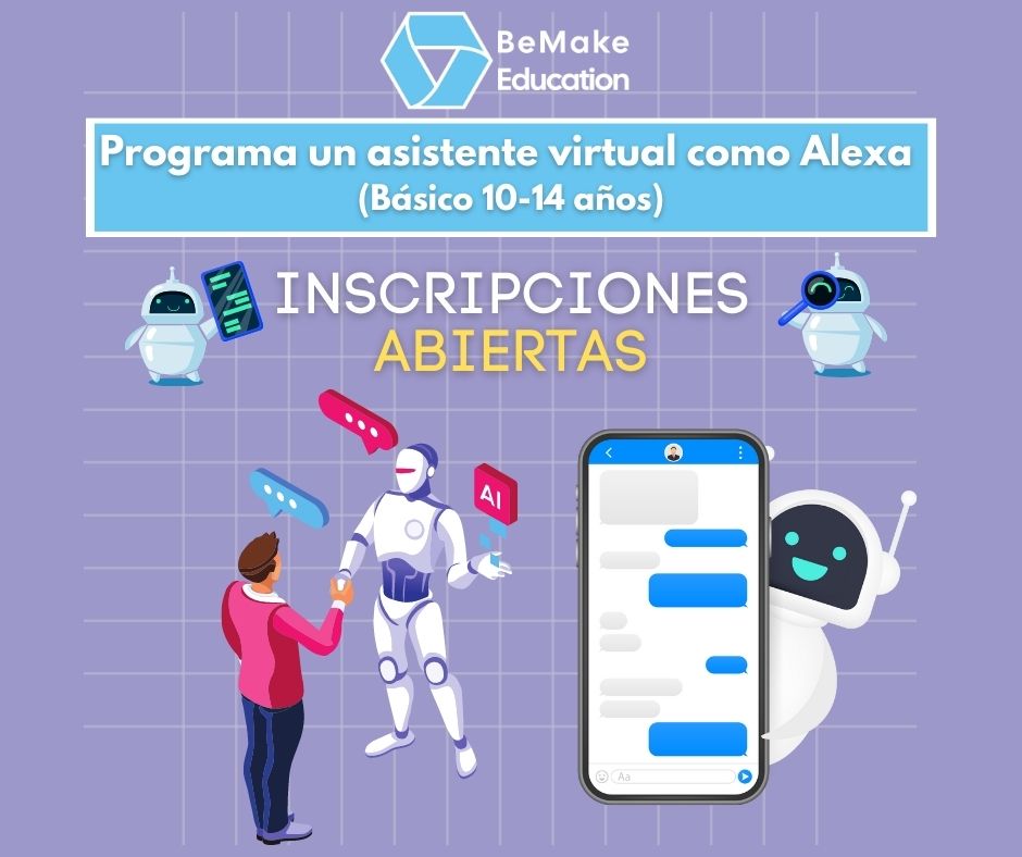 Programa un asistente virtual como Alexa (Intermedio 10-14 años ...